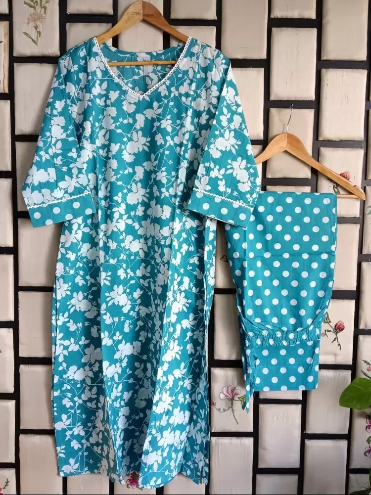 Cotton c-ord set