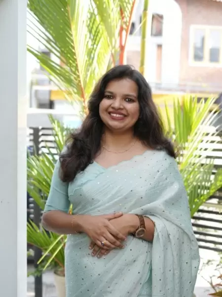 Light Ice Blue colour Mukesh work crushed silk saree